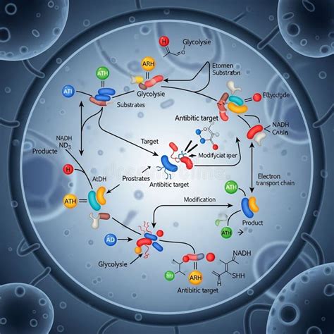 Level Featuring Pathways Involved In Glycolysis Electron Transport