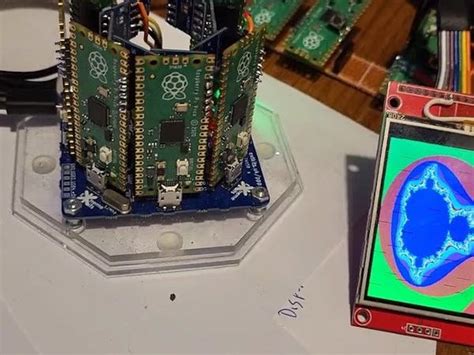 Derek Woodroffes Picocray Turns Raspberry Pi Pico Boards Into A Distributed Supercomputer Of