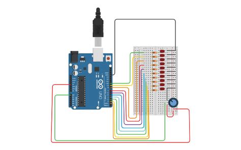 Circuit Design Potentiometer Tinkercad