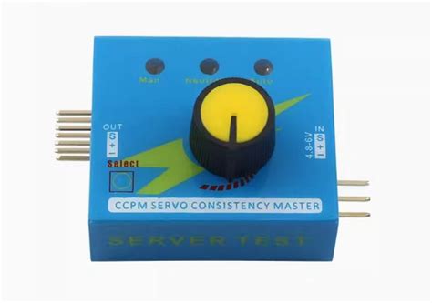 Simple Servo Tester Servo Tester Aircraft Model Motor Test Esc Tes