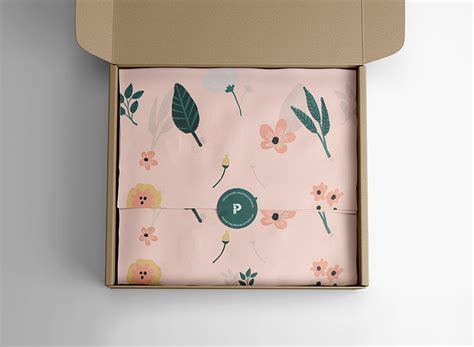 Free Wrapping Tissue Paper Mockup Artofit