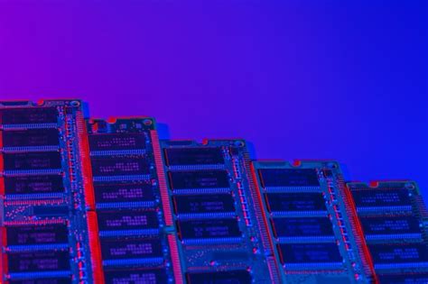 Premium Photo Computer Random Access Memory Ram Close Up