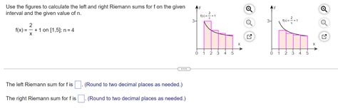 Solved Use The Figures To Calculate The Left And Right