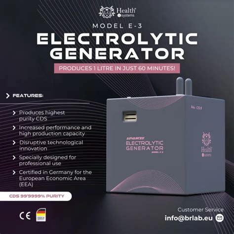 Electrolytic Chlorine Dioxide Generator Cds To 3000 Ppm