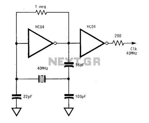 Z80 Clock Circuit Under PC Circuits 11935 Next Gr