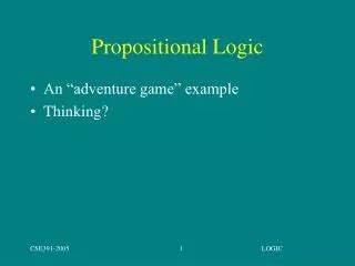 PPT Propositional Logic PowerPoint Presentation Free Download ID 3042279