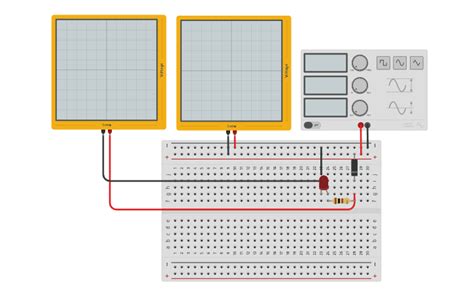Circuit Design Half Wave Rectifier Tinkercad