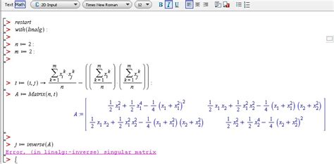 Maple Cheat Sheet Matrix Mathematics Data Type