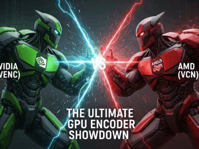 AV Encoder Performance Nvidia Vs AMD Vs Intel For Video