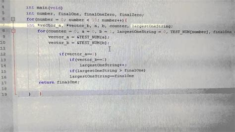 finding longest string of 1s 01s and 0s youtube