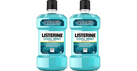 Free Listerine Cool Mint Antiseptic Mouthwash Sample
