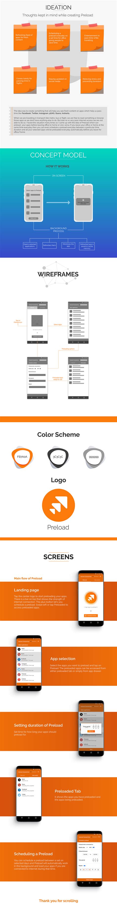 Preload Loads Apps For Future Use On Behance