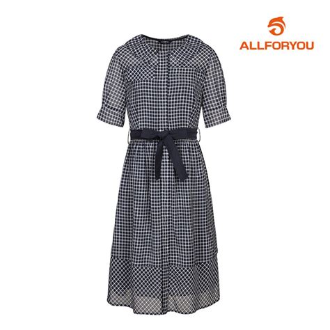 포스티 김소연 원피스 올포유 여성 카라 반팔 원피스 Alonk4351 915g