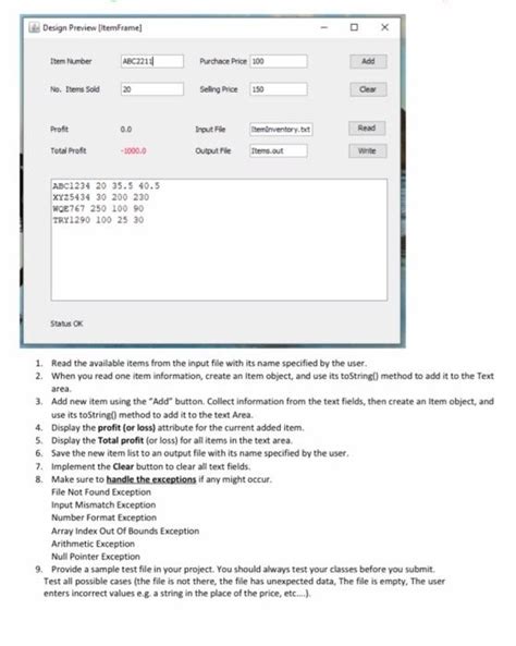 Solved Lab 5 Objective And Overview Exception Handling