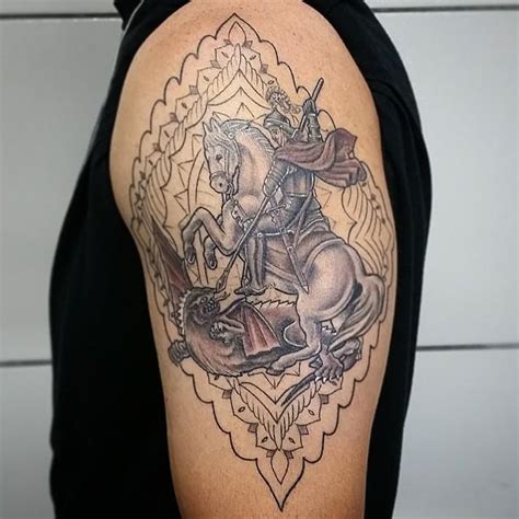50 Tattoos Of Saint George Nexttattoos