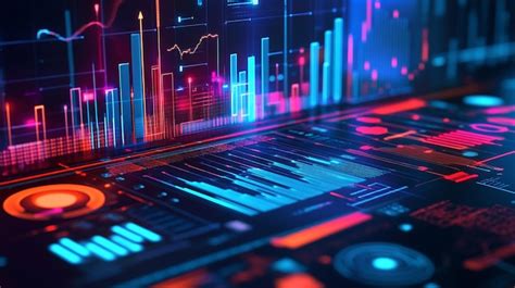 Business Process Automation Concept Illustration Showing Graphs For Distribution Analysis And