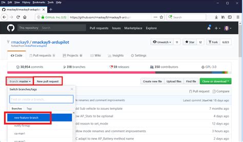 Submitting Patches Back To Master — Dev Documentation