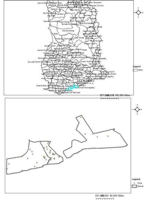 A Map Of The Study Area Using ArcMap Download Scientific Diagram