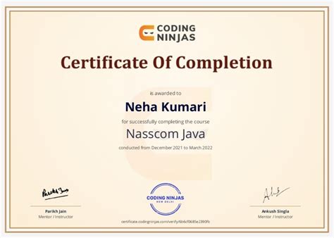 Neha Kumari On Linkedin Codingninjas Nasscomfutureskills Nasscom Lnct