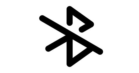 Bluetooth Off Free Vector Icon Iconbolt
