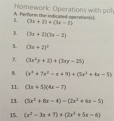 solved perform the indicated operation s 3x 2 3x