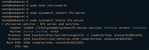 How To Install Nfs Server And Client On Debian 12