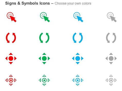Click Refresh Power Buttons Ppt Icons Graphics Ppt Images Gallery