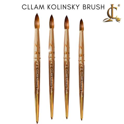 Cllam Kolinsky Acrylic Brush Cllam Supply