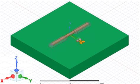 Antenna Pcb Hfss Model Auxiliary Assembly Download Scientific Diagram