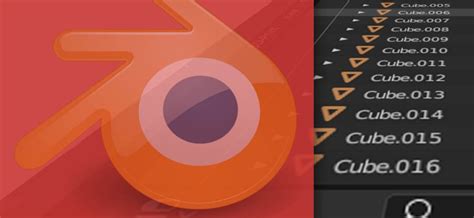 Mass Renaming Objects In Blender Blendernation