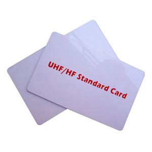 UHF HF Standard Card