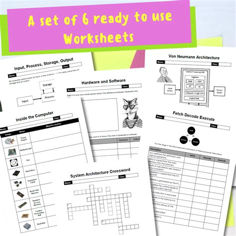 Computer Systems Worksheets Teaching Resources