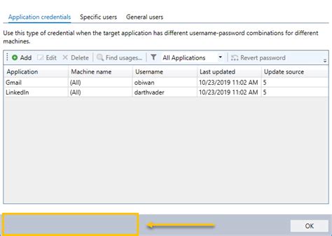 encrypt the credentials vault