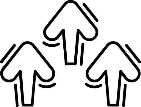 Increase Line Icon 36535362 Vector Art At Vecteezy