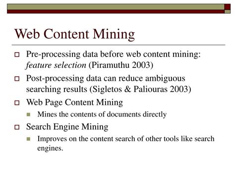 Ppt Web Mining Powerpoint Presentation Free Download Id134695