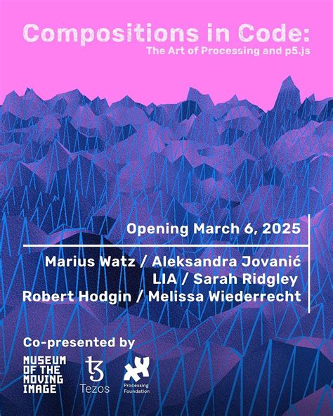 p5js javascript processing java creative newmedia artandtech… processing foundation