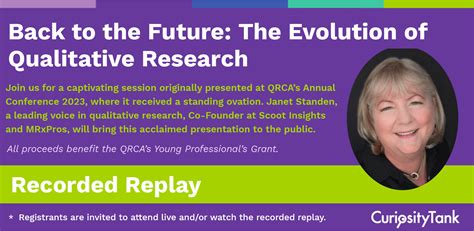Back To The Future The Evolution Of Qualitative Research Replay