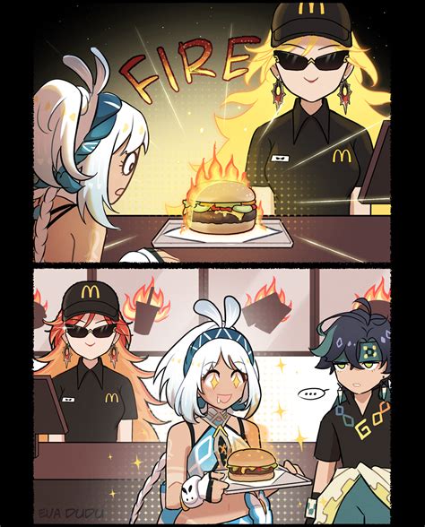 Mualani Mavuika And Kinich Genshin Impact And More Drawn By Kakaolikeslegs Danbooru