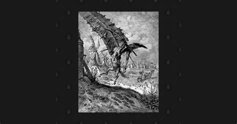 Tilting At Windmills Don Quixote Gustave Dore Don Quixote T Shirt TeePublic