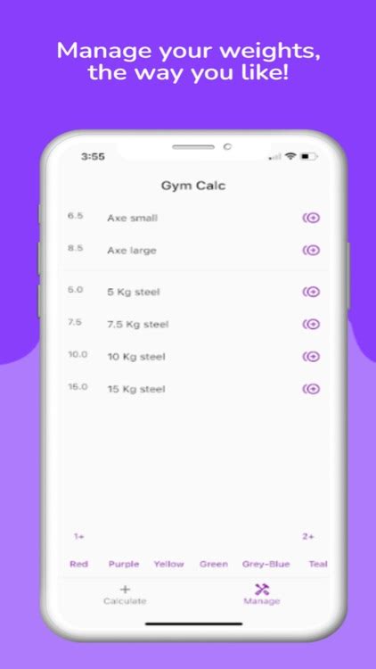 Gym Calculate Weights By Miguel Hachem