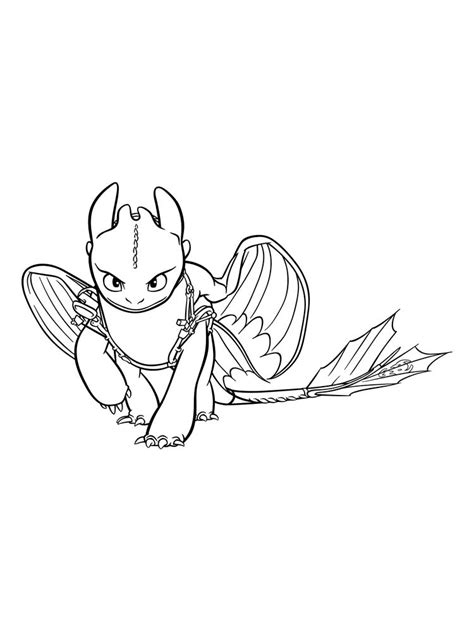 Розмальовки Як приручити дракона