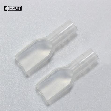100mm 구리 암수 크림프 터미널 자동차 자동 릴레이 회로 기판 커넥터 터미널 외장에 대 한 48 Pcs 실리콘 케이스