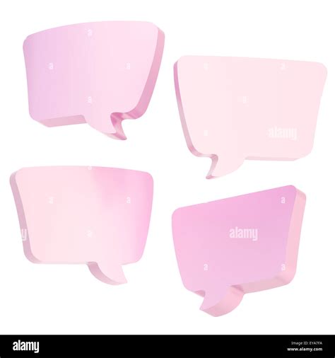 Text Bubble Shape Isolated Stock Photo Alamy