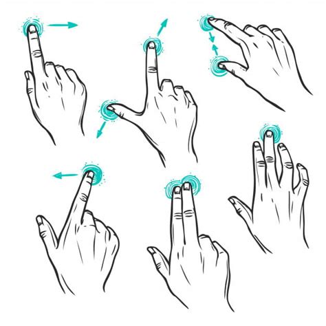 Touch Gestures Vector Set Ai UIDownload