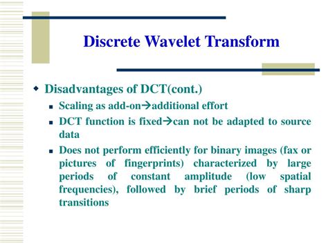 Ppt Discrete Wavelet Transform Dwt Powerpoint Presentation Free Download Id2993601