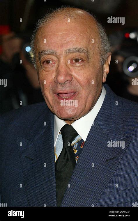 Mohammed Alfayed At The Premiere Of Peter Pan In Leicester Square