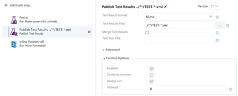 Pester Unittest Build Task Visual Studio Marketplace