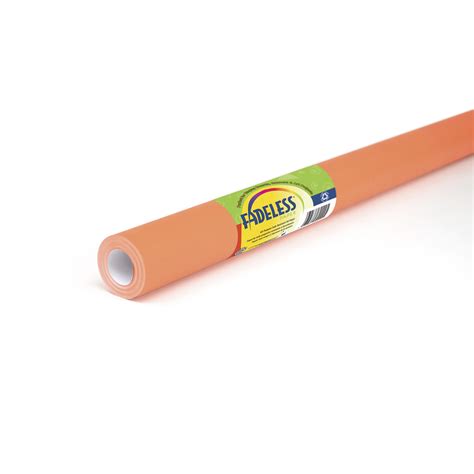 G1110397 Fadeless Extra Wide Display Paper Roll Orange 1218mm X