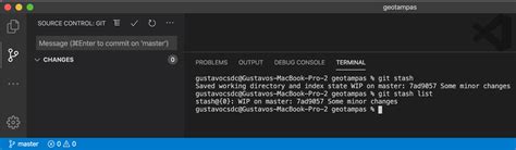 Visual Studio Code Git Move Changes From Master To New Branch Stack Overflow
