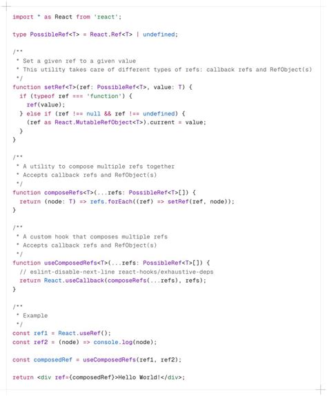 Mahmood Bagheri On Linkedin Simplify Ref Management In React With
